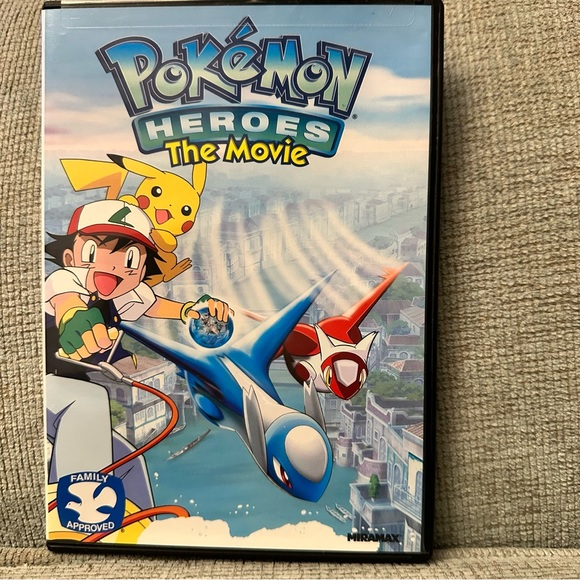 Lionsgate | Media | Pokemon Heroes The Movie Dvd Brand New Sealed ...